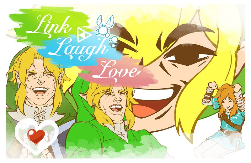 LINK LAUGH LOVE – BlueAndRedWares